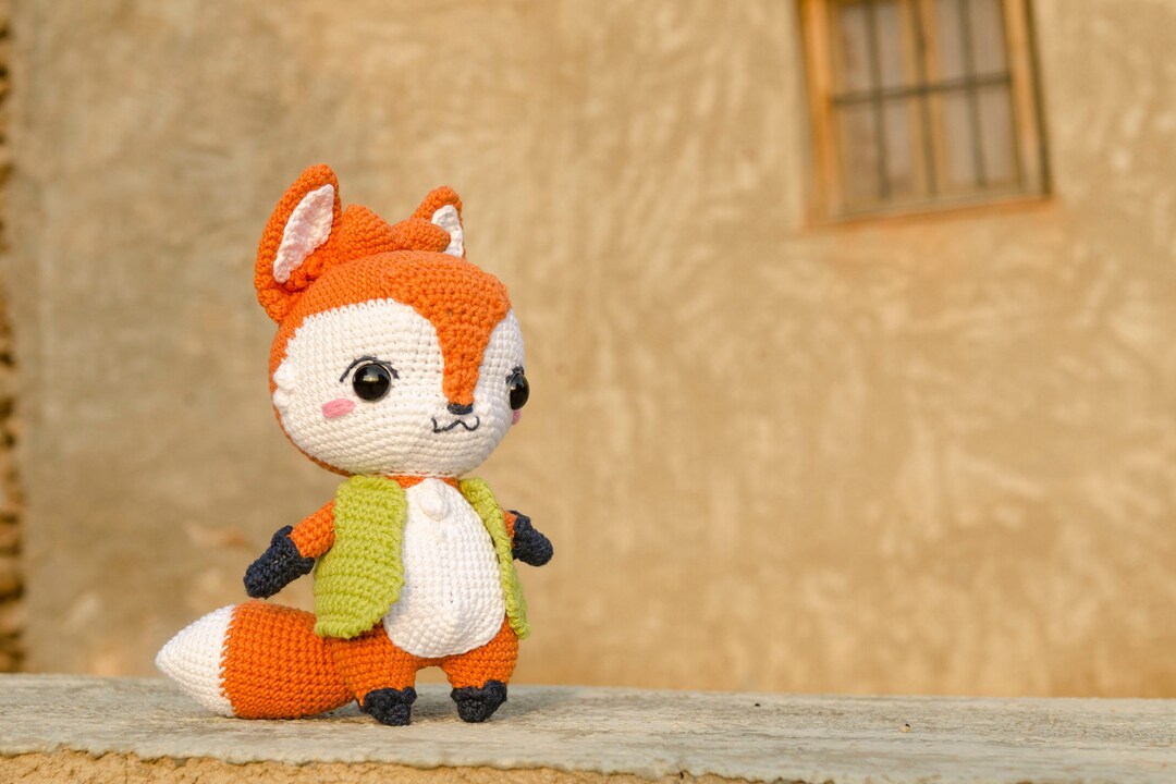 Fox Amigurumi Pattern Design, Fox Crochet Pattern Design, Zacarías How ...