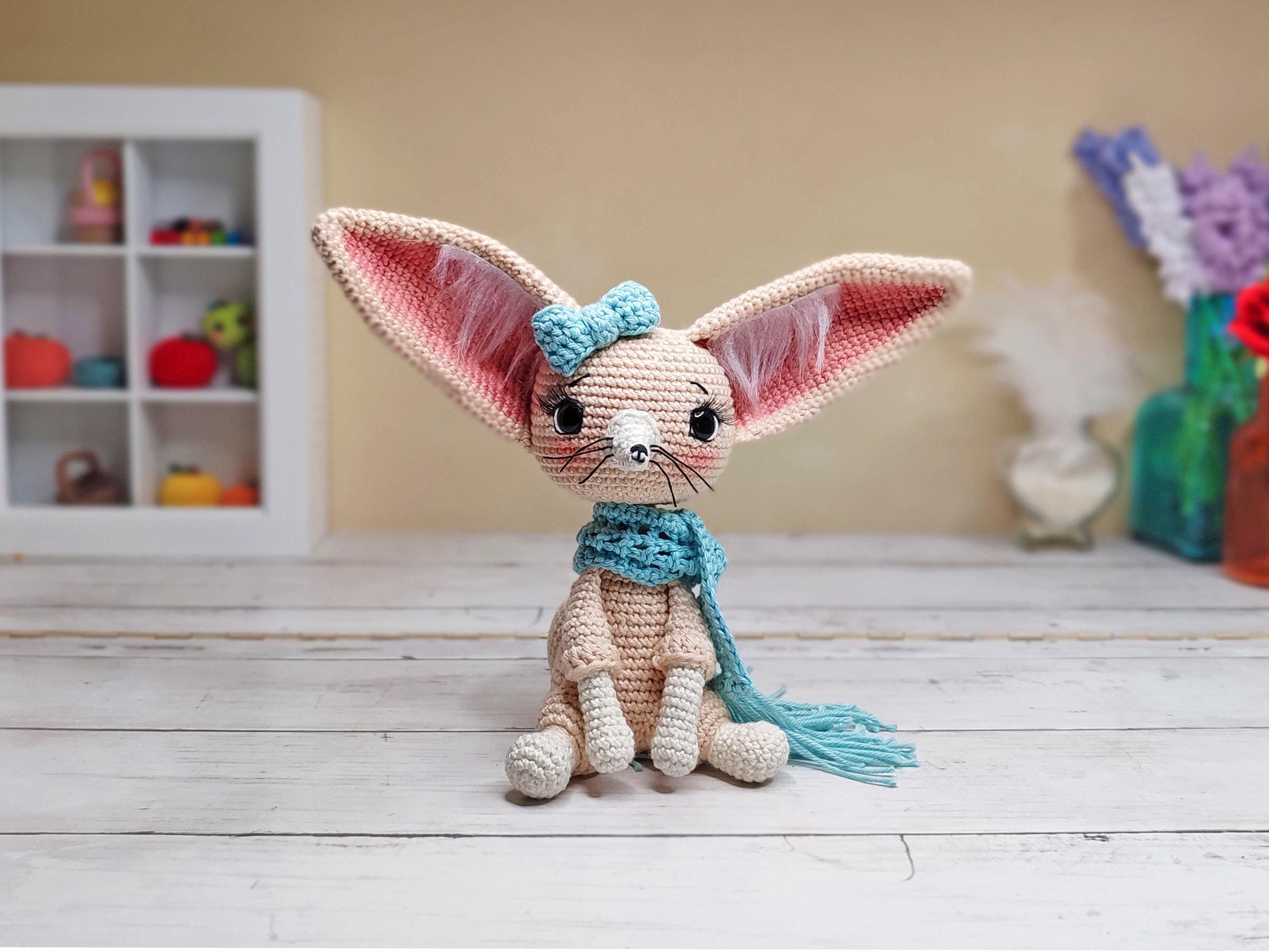 Fennec Fox Amigurumi Crochet Pattern: Luna Fennec (PDF) - Etsy