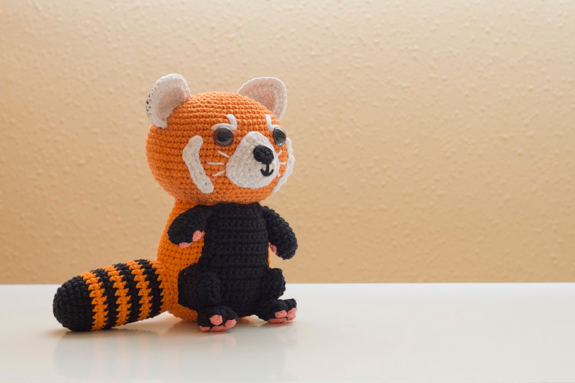 Red Panda Amigurumi Pattern Red Panda Crochet Pattern PDF - Etsy