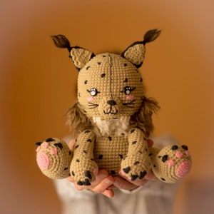 Amigurumi Animals Pattern, Lynx Crochet Pattern, Crochet Doll Pattern ...