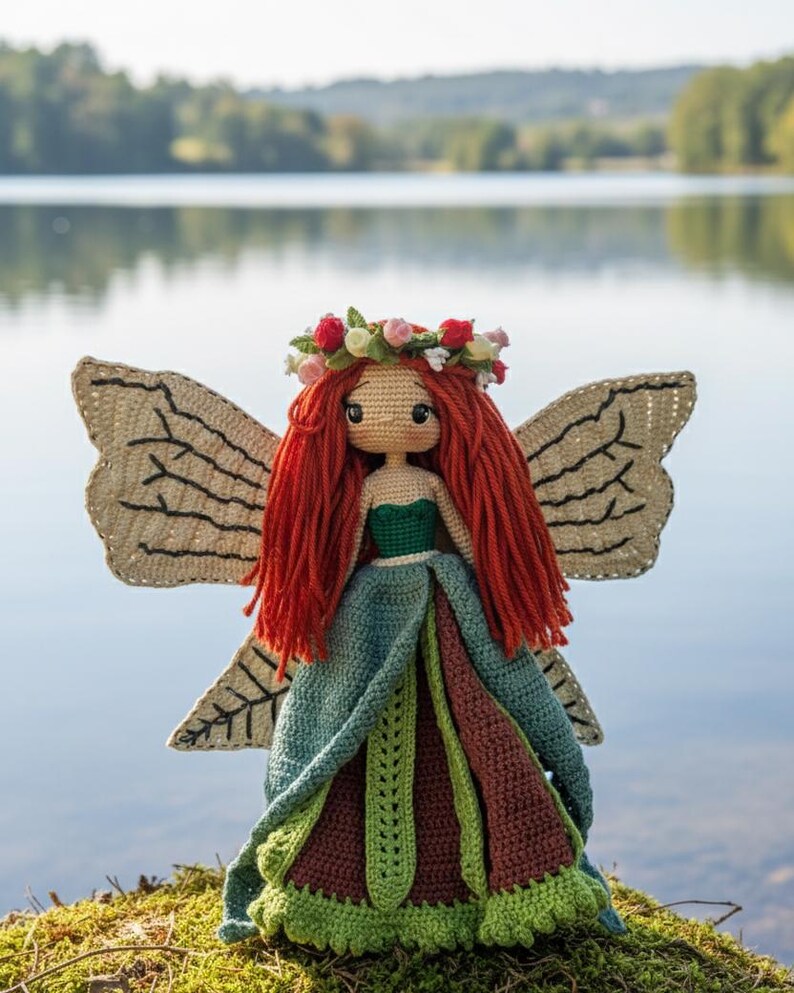 Amigurumi Fairy Doll Crochet Pattern PDF • Fantasy Doll With ...
