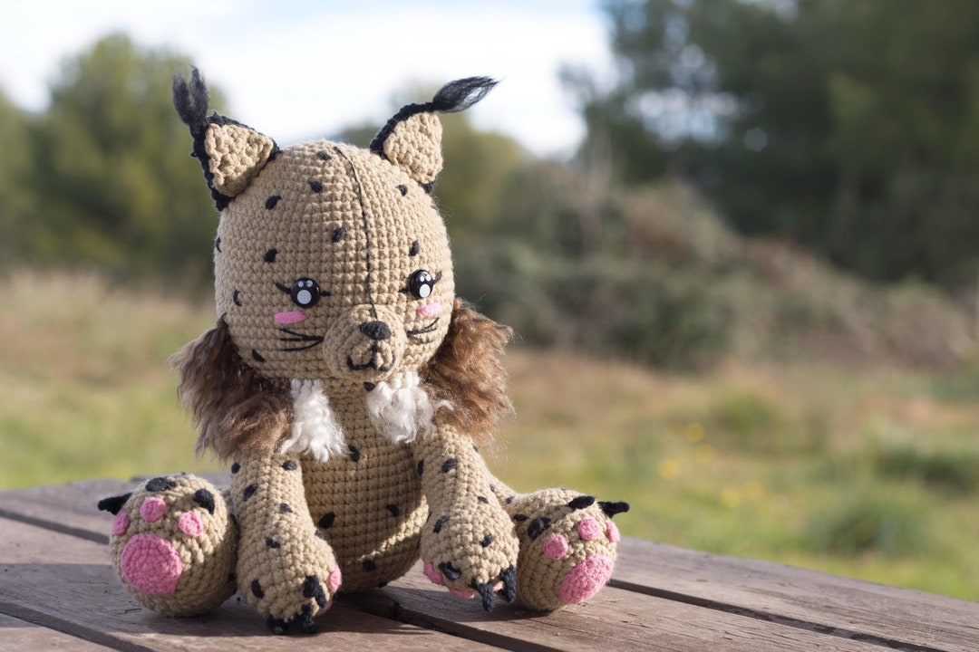 Amigurumi Animals Pattern, Lynx Crochet Pattern, Crochet Doll Pattern ...
