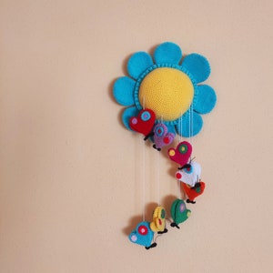 Butterfly Mobile Crochet Pattern: Amigurumi Baby Room Decor (PDF ...