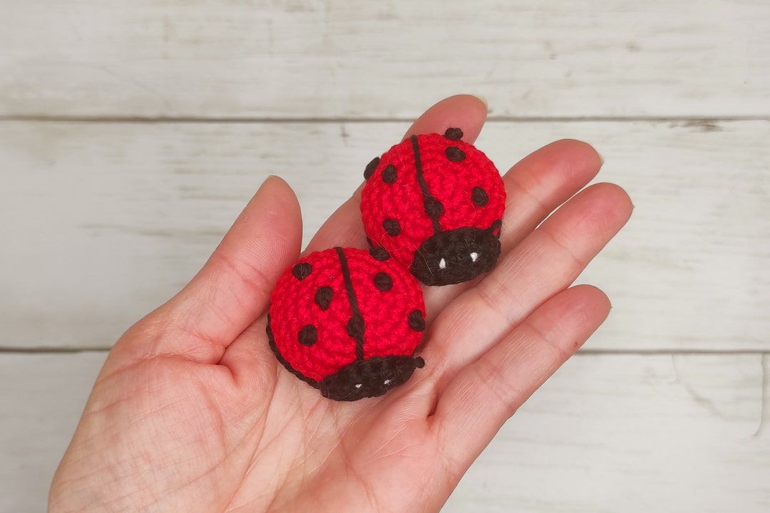 Ladybug Amigurumi Pattern, Bug Crochet Pattern, Red Insect Pattern ...