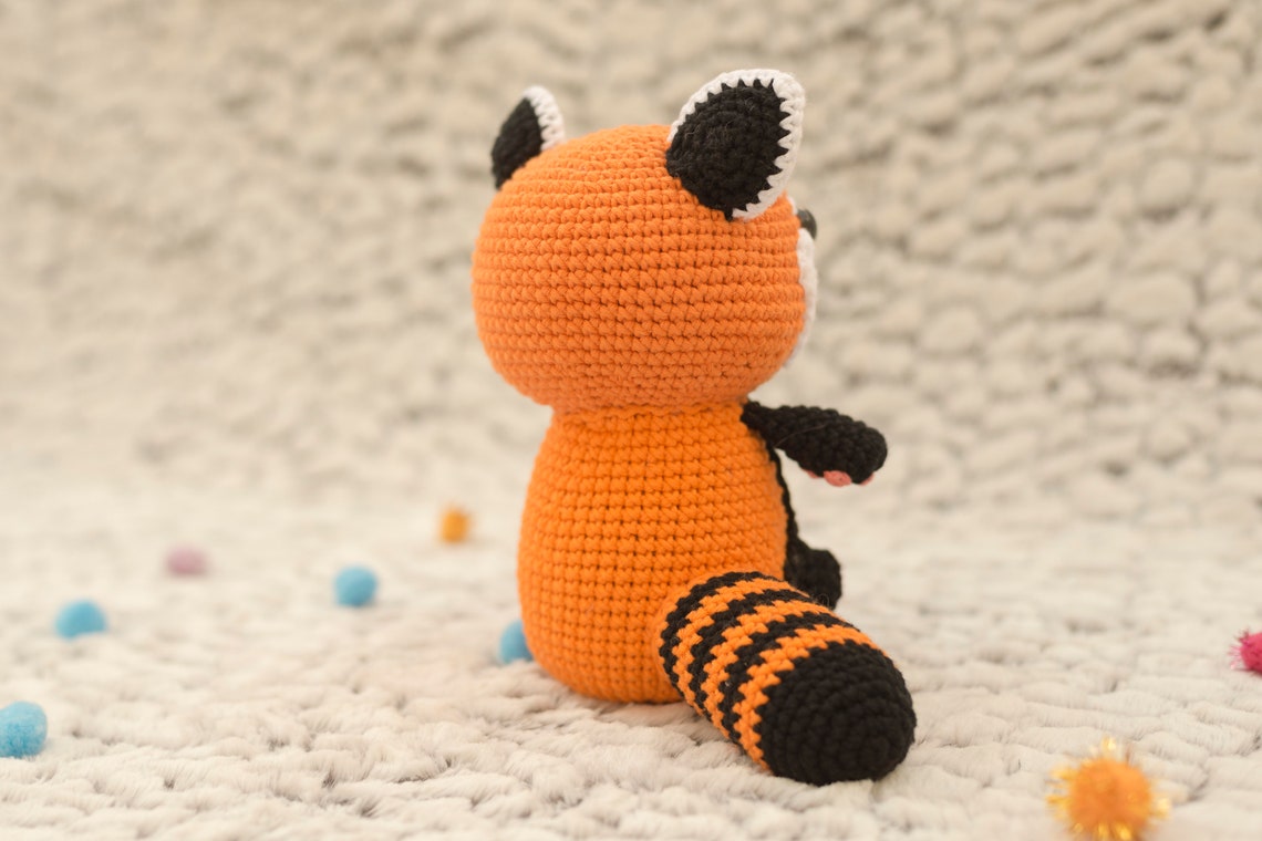 Red Panda Amigurumi Pattern Red Panda Crochet Pattern PDF - Etsy