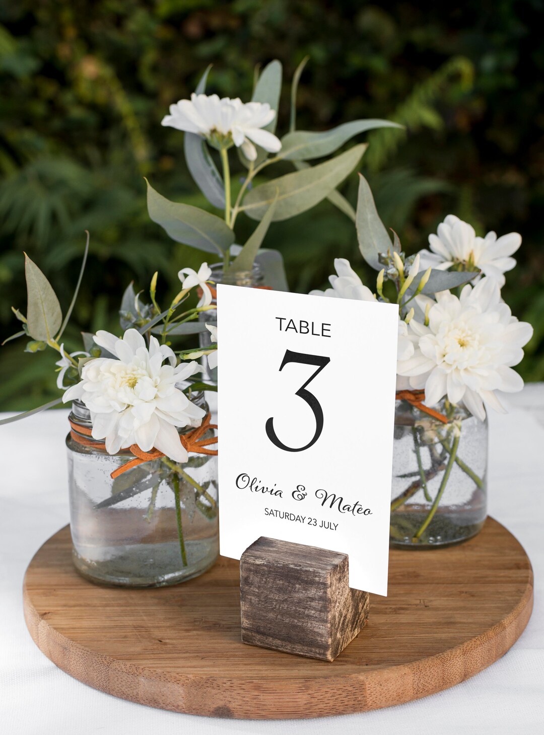 Table Numbers, Reception Table Numbers, Simple and Modern Table Number ...