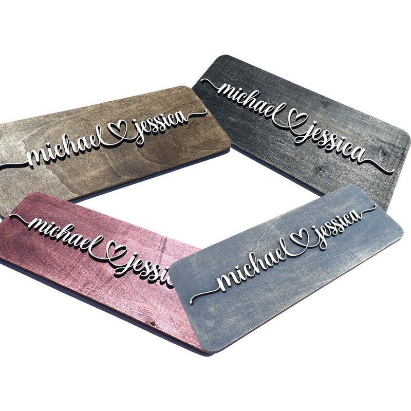 Last Name Signs - Etsy