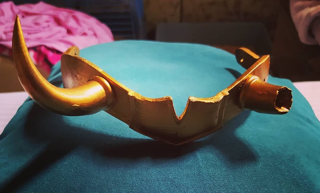 Lady Loki/sylvie's Crown 3D Printed and Hand Painted 35 Euros - Etsy