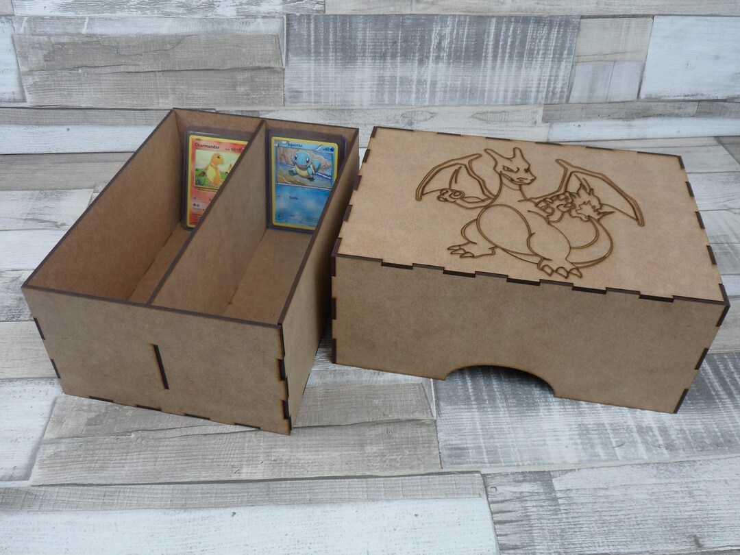 Pokémon Trading Cards Storage Box - 200+ Card Storage Suitable for ...