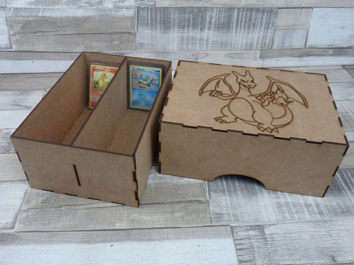 Pokémon Trading Cards Storage Box 200 Card Storage Suitable - Etsy UK