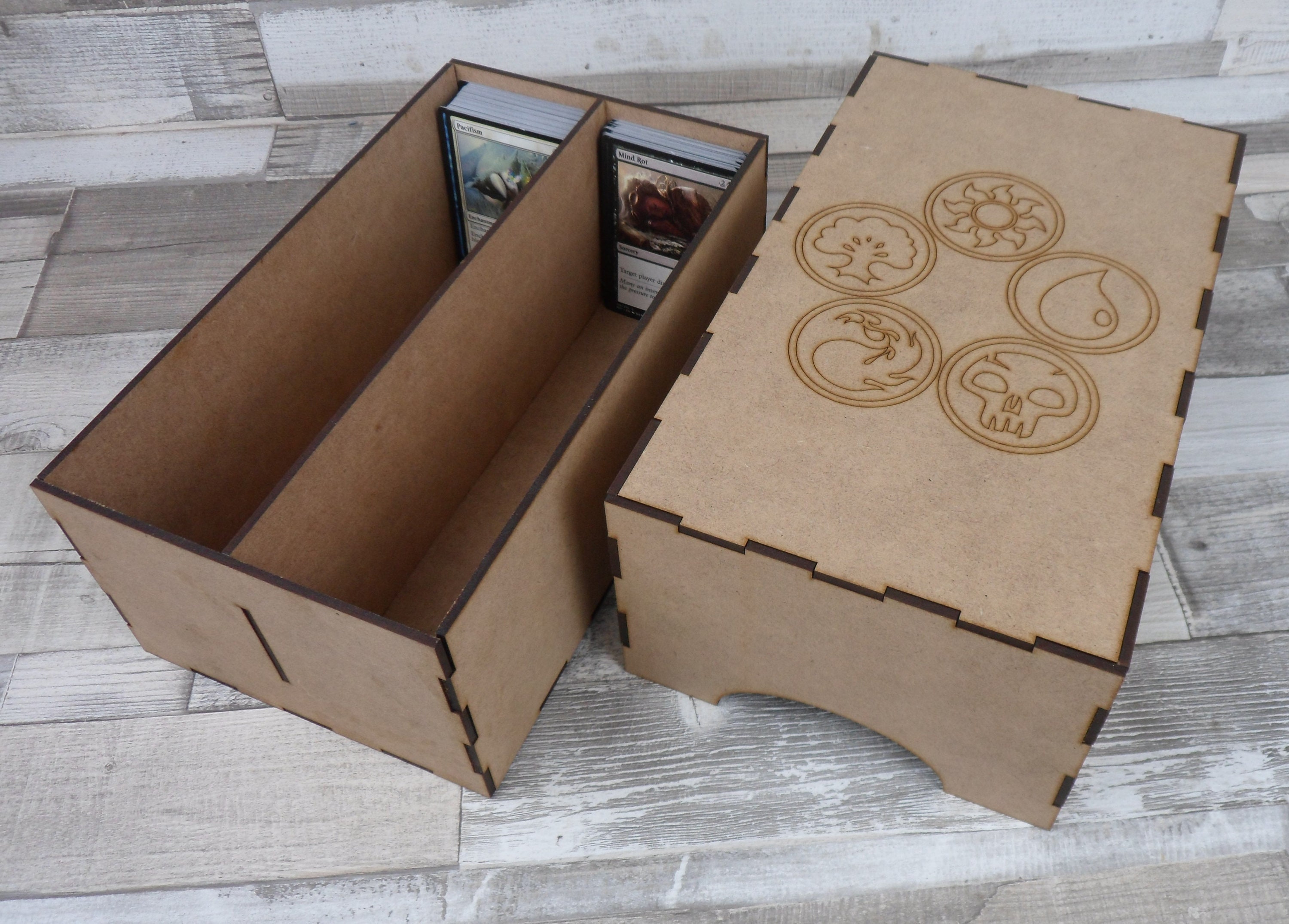 Magic the Gathering Storage Box - 300+ Card Storage - Card Collection ...