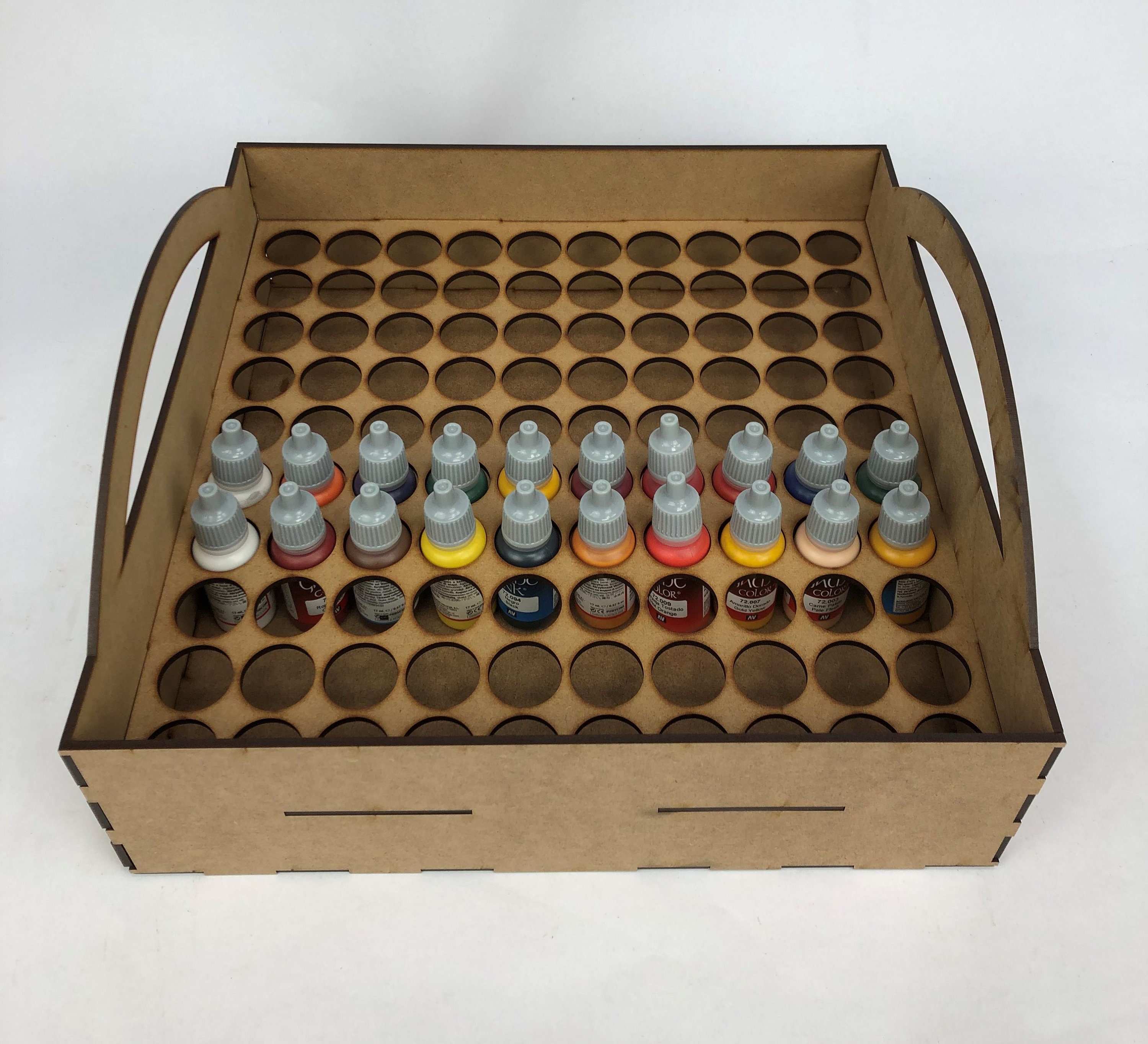 Paint carry tray for Citadel gamesworkshop Vallejo & army - Etsy.de