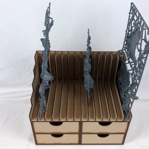 Sprue Rack - 5 Tiered Desk Stand Rack - Modular Storage - Unmade Model ...