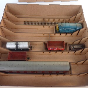 00 Gauge Transport/ Storage Box - Hornby Model Train Railway Wooden Box ...