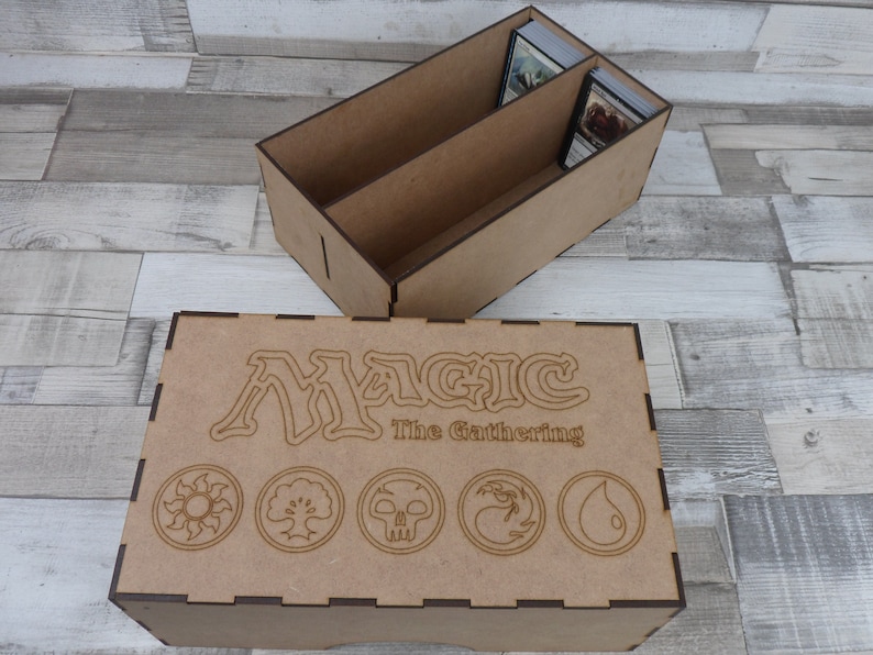 Magic the Gathering Storage Box - 300+ Card Storage - Card Collection ...