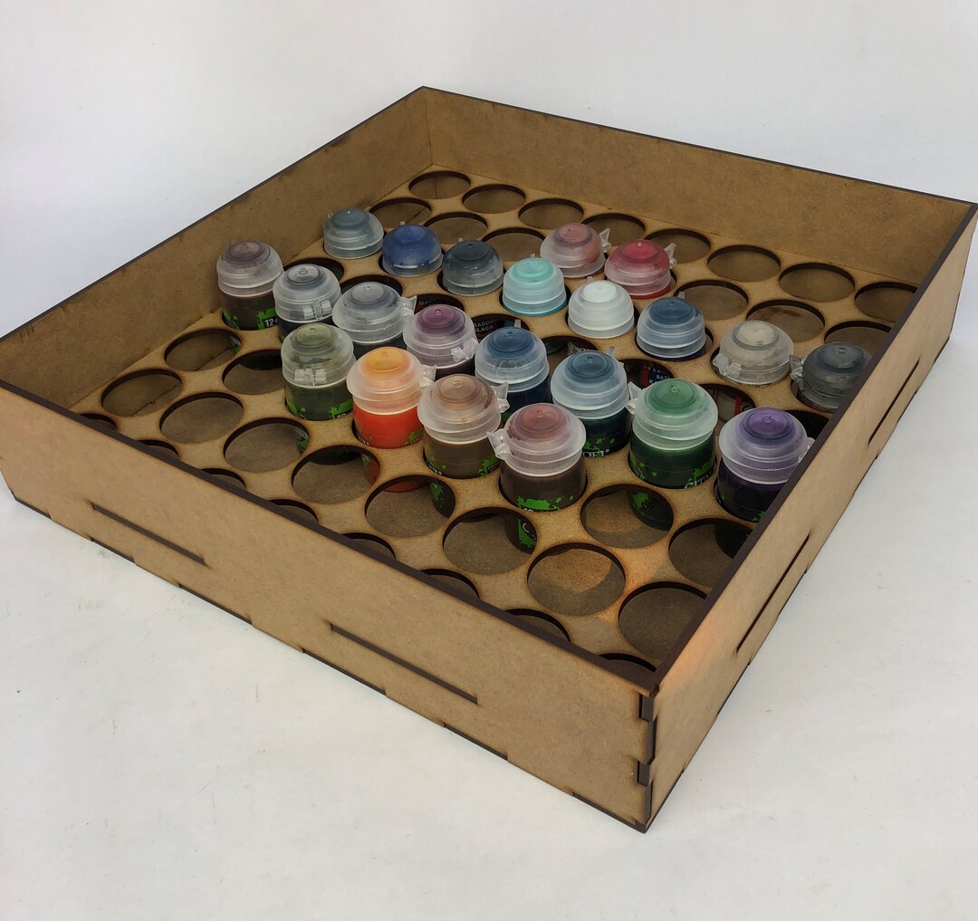 Paint Carry Tray for Citadel Gamesworkshop, Vallejo & Army Painter ...