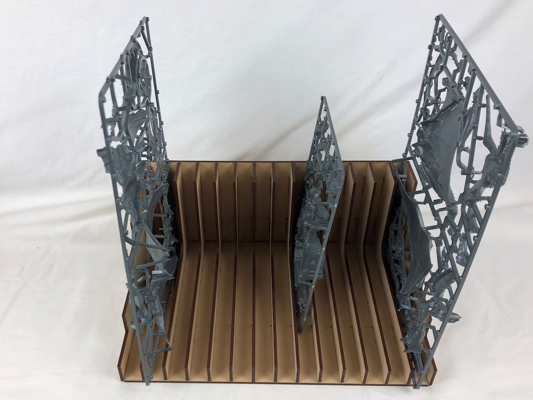 Sprue Rack - 5 Tiered Desk Stand Rack - Modular Storage - Unmade Model ...