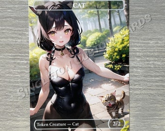 MTG 1/1 Goblin Token High Quality Sexy Borderless Full Art Token - Etsy