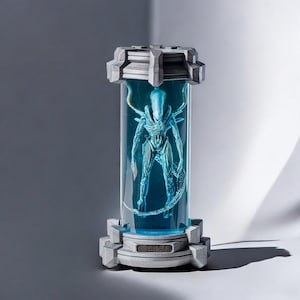 Xenomorph Resin Lamp: Custom Alien Epoxy Night Light - Etsy