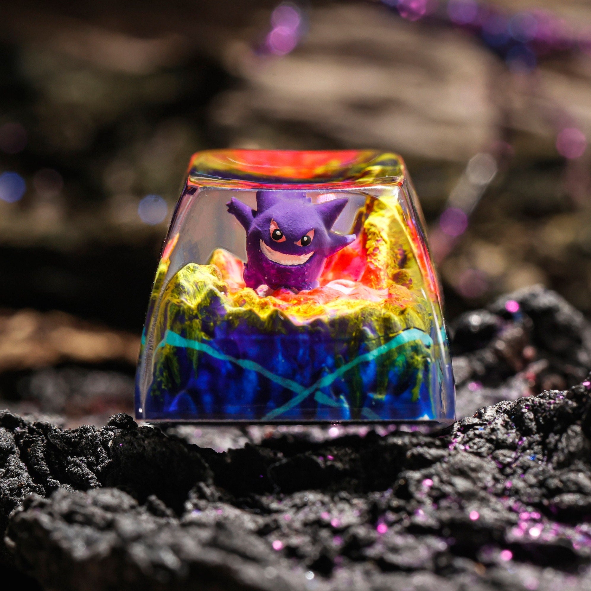 Keycap Gengar Artisan Keycap Keycap Resin Keycap Pokemon - Etsy Australia