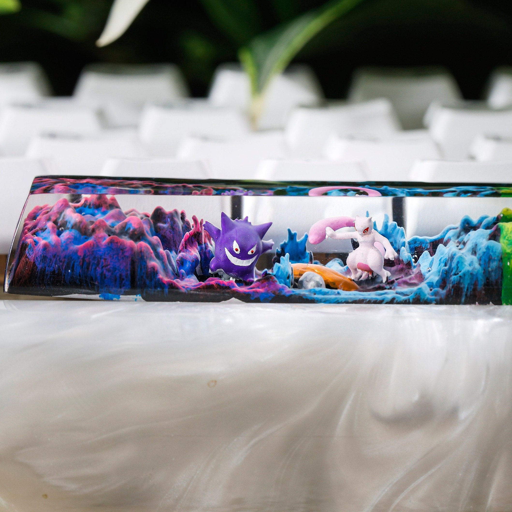 Custom Pokemon Spacebar Artisan Keycap Keycap Resin Keycap - Etsy