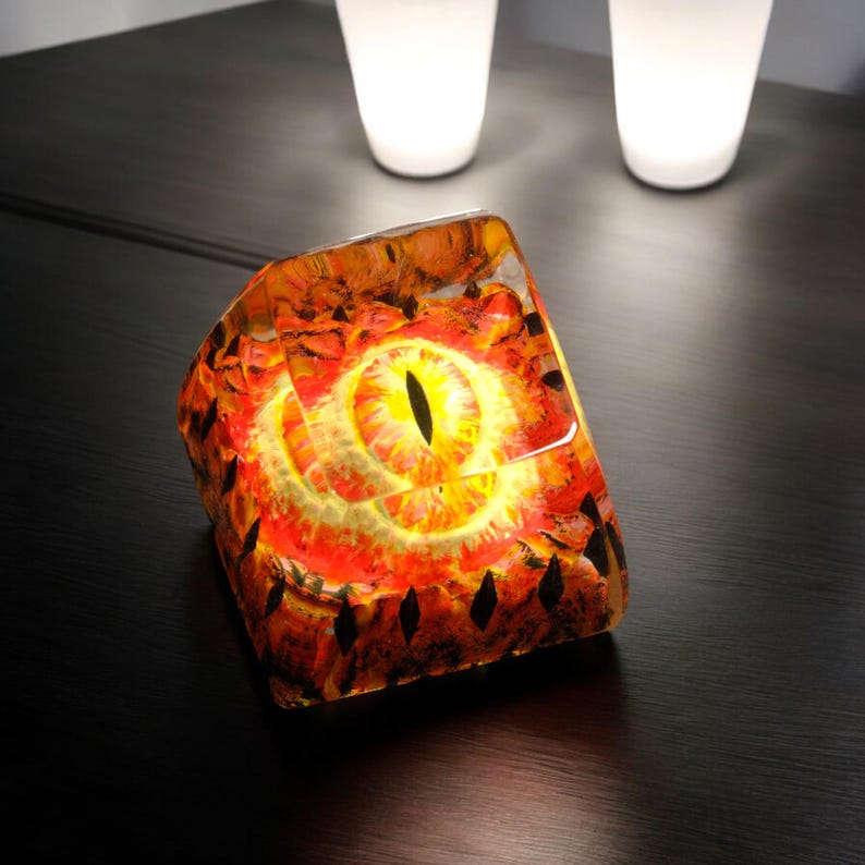 Handmade Resin Artisan Keycap: Dark Lord Eye, Custom Keyboard - Etsy
