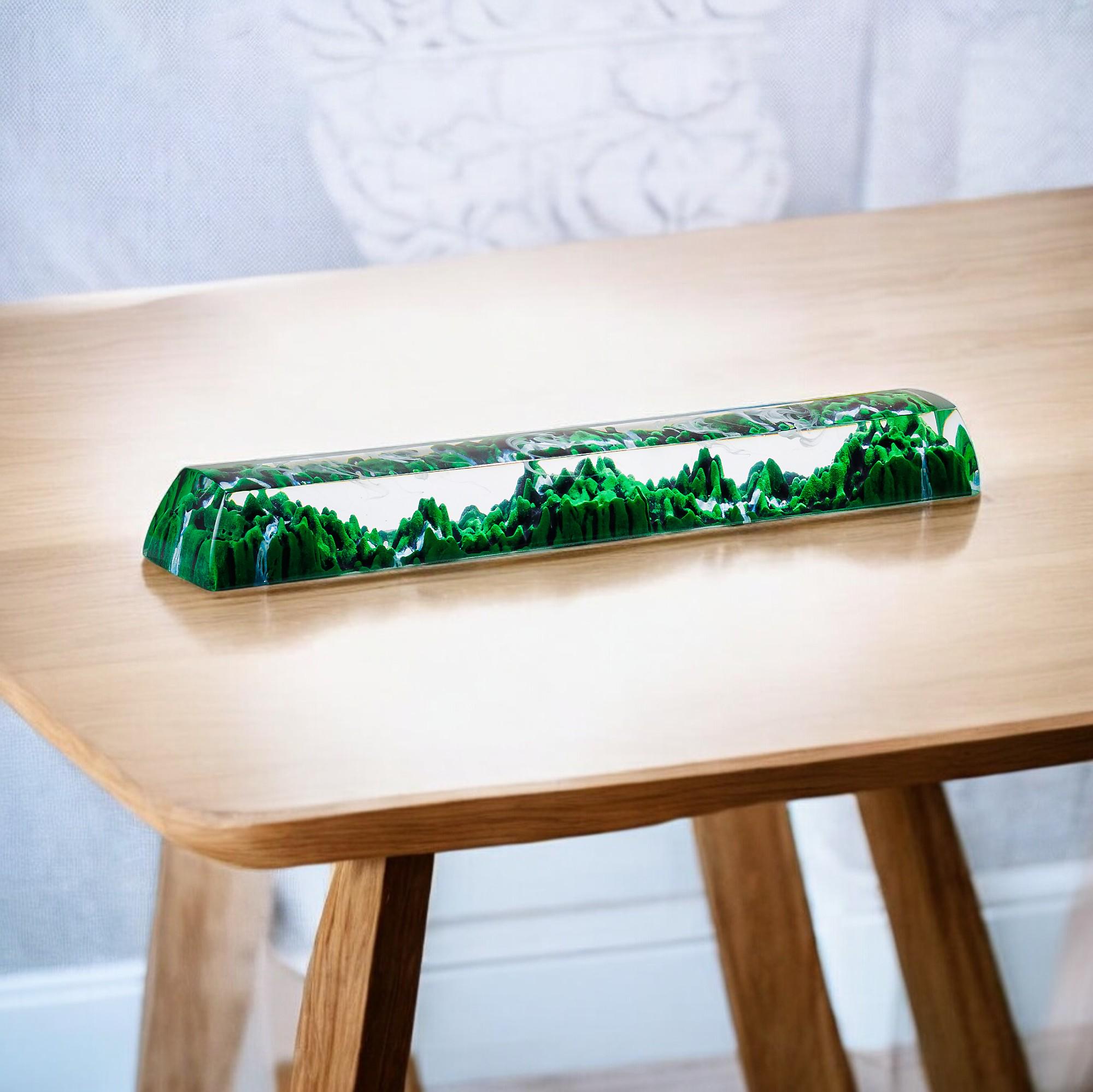 Mystery Forest Artisan Keycap, Custom Keycaps, Resin Epoxy Keycap ...