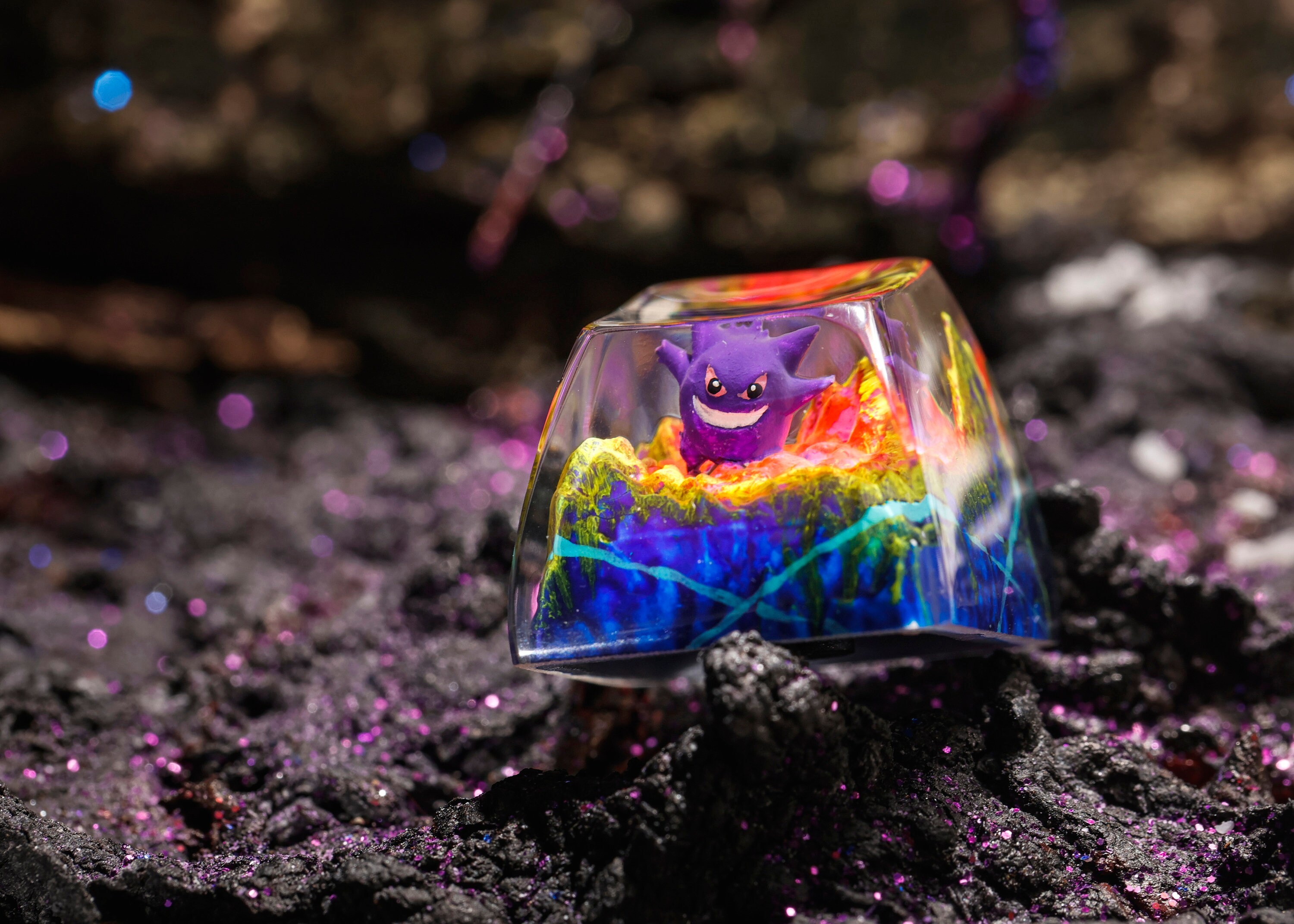 Keycap Gengar Artisan Keycap Keycap Resin Keycap Pokemon - Etsy Australia