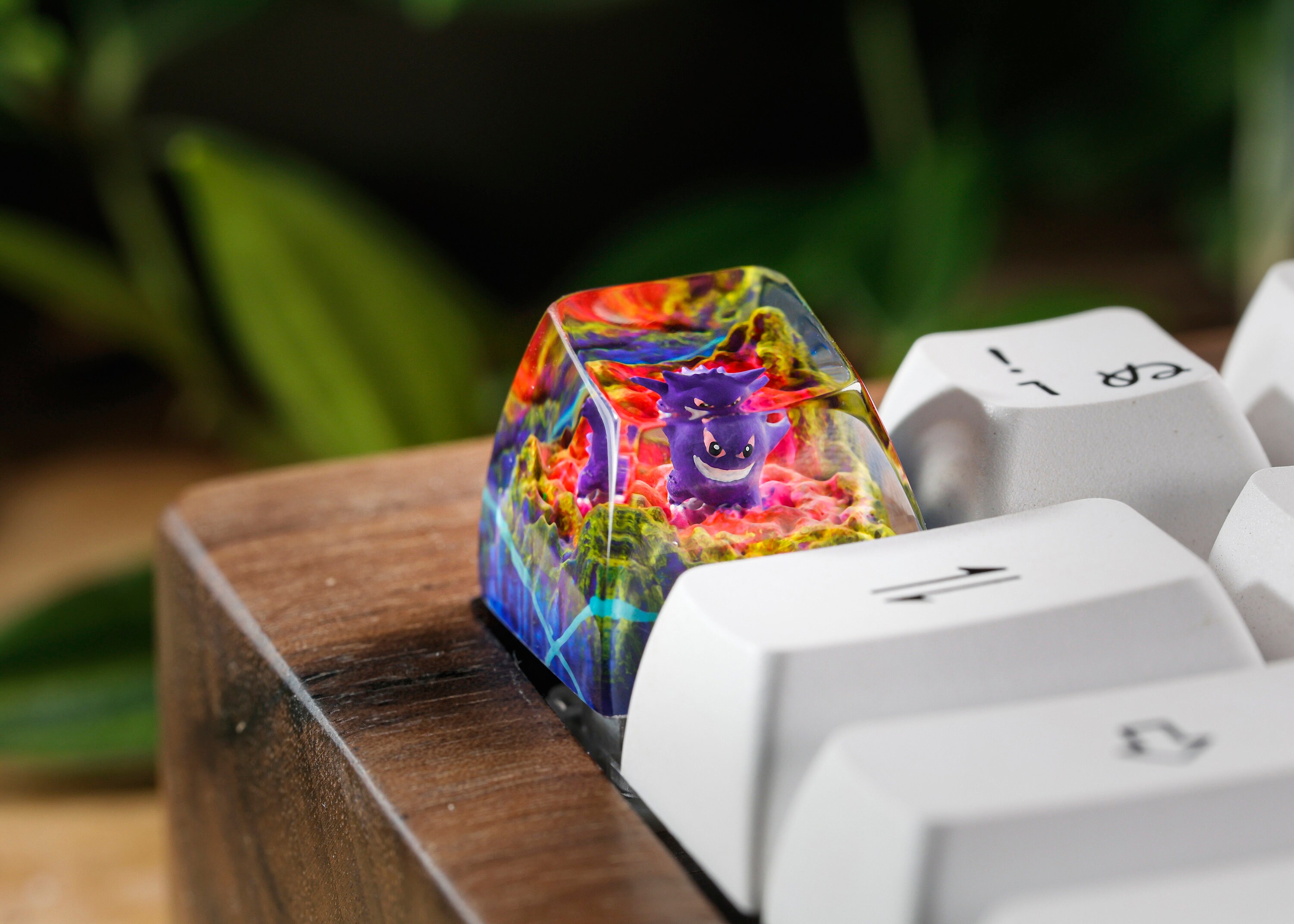 Keycap Gengar Artisan Keycap Keycap Resin Keycap Pokemon - Etsy Australia