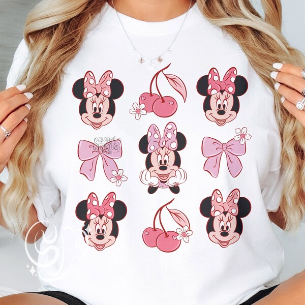 Minnie Mouse Coquette Design - Etsy