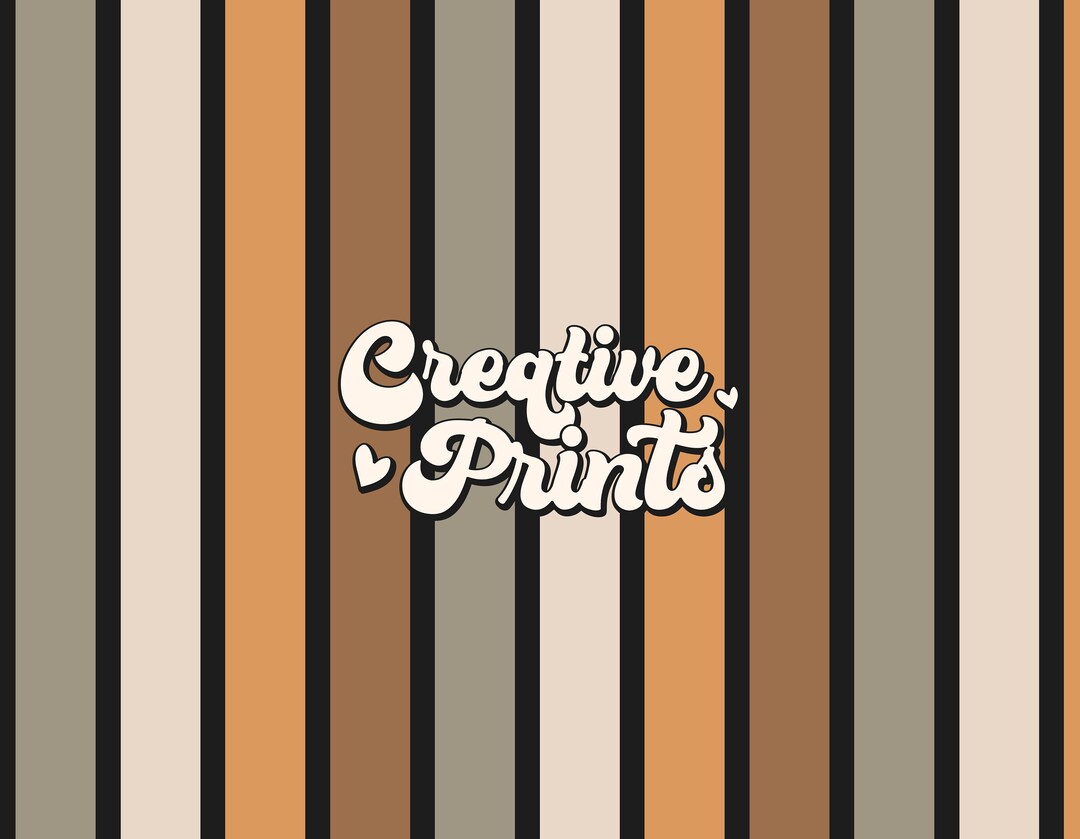Neutral Coordinate Stripes Seamless Pattern Digital File for Fabric ...