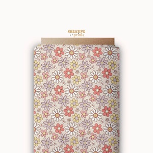 Spring Flowers Seamless Pattern, Flowers With Hearts Seamless File ...