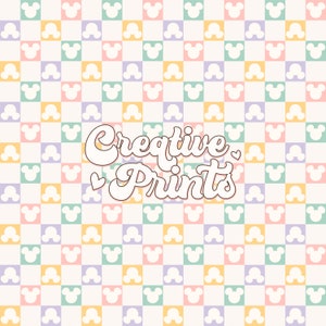 Mouse Check Pattern, Checkerboard Seamless Pattern, Mouse Seamless File ...