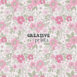 Floral Seamless Pattern | Liberty Style Pattern | Fabric Pattern ...