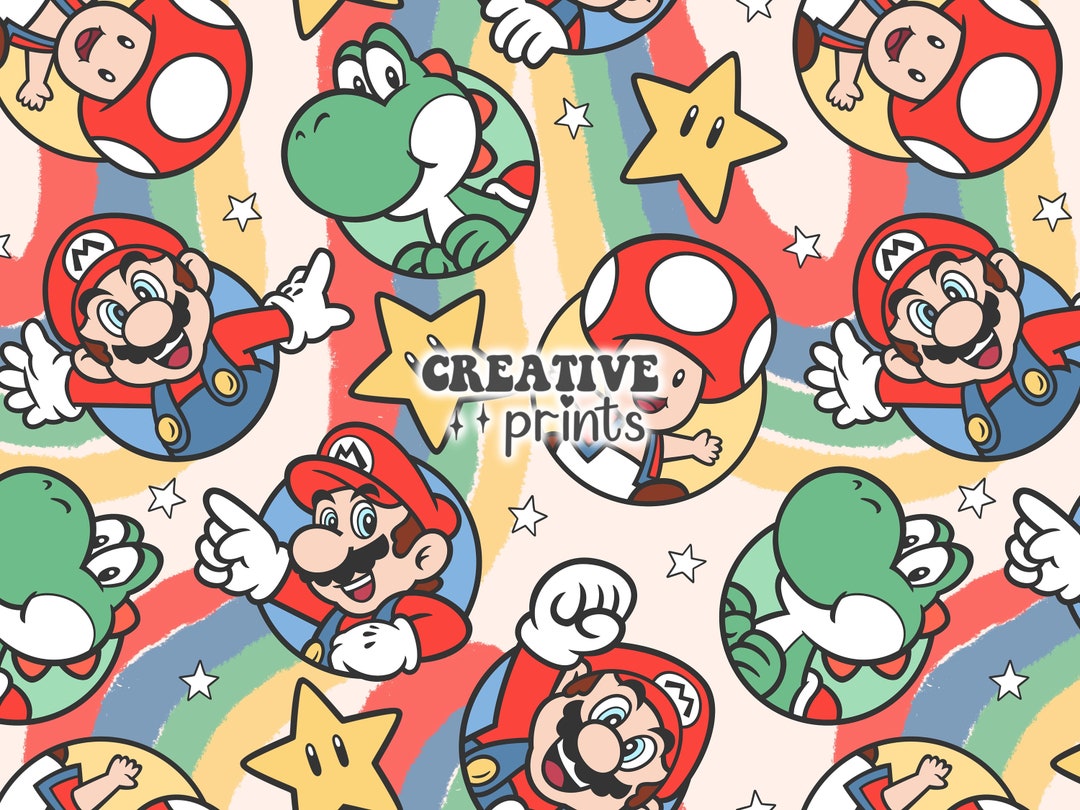 Cartoon Seamless Pattern for Boys, Video Game Seamless File, Seamless ...