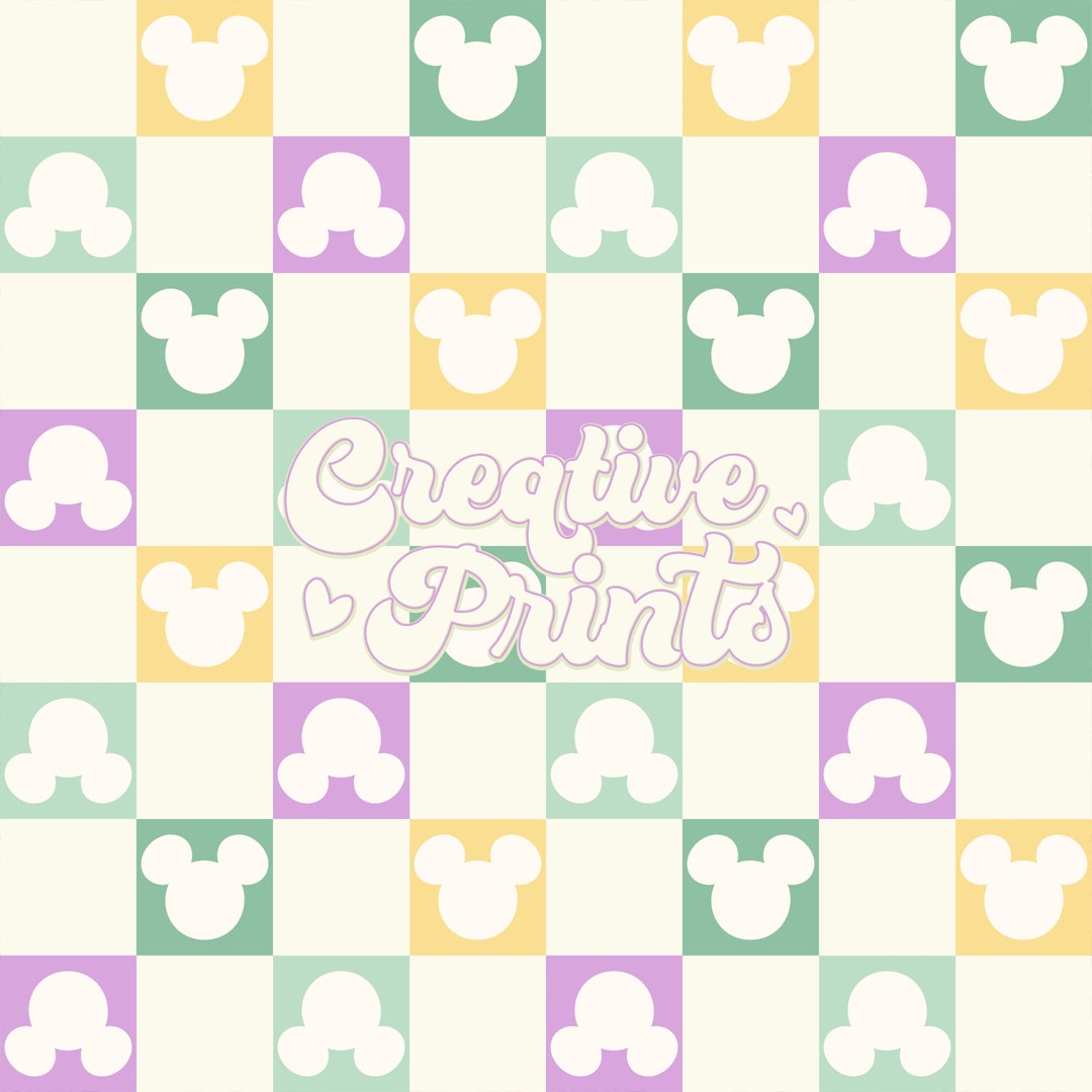 Mouse Check Pattern, Checkerboard Seamless Pattern, Mouse Seamless File ...