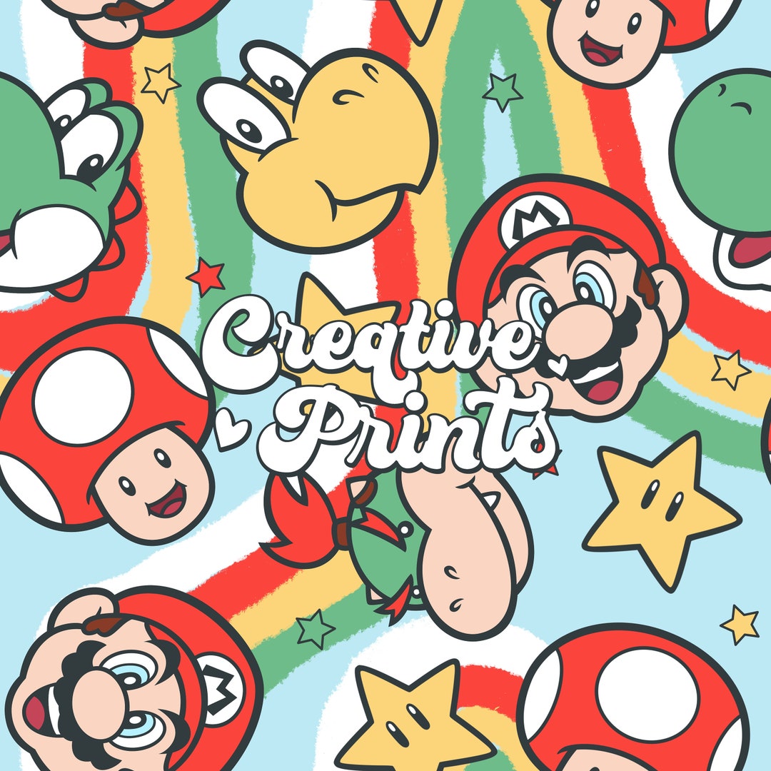 Cartoon Seamless Pattern for Boys, Video Game Seamless File, Seamless ...