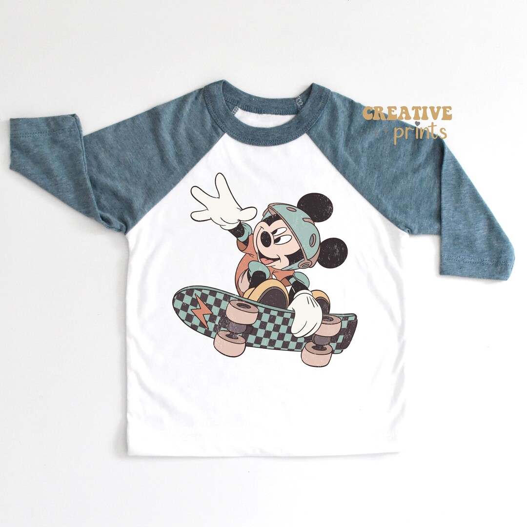 Mouse Skateboard Sublimation Design PNG, Sublimation Png for Boys - Etsy
