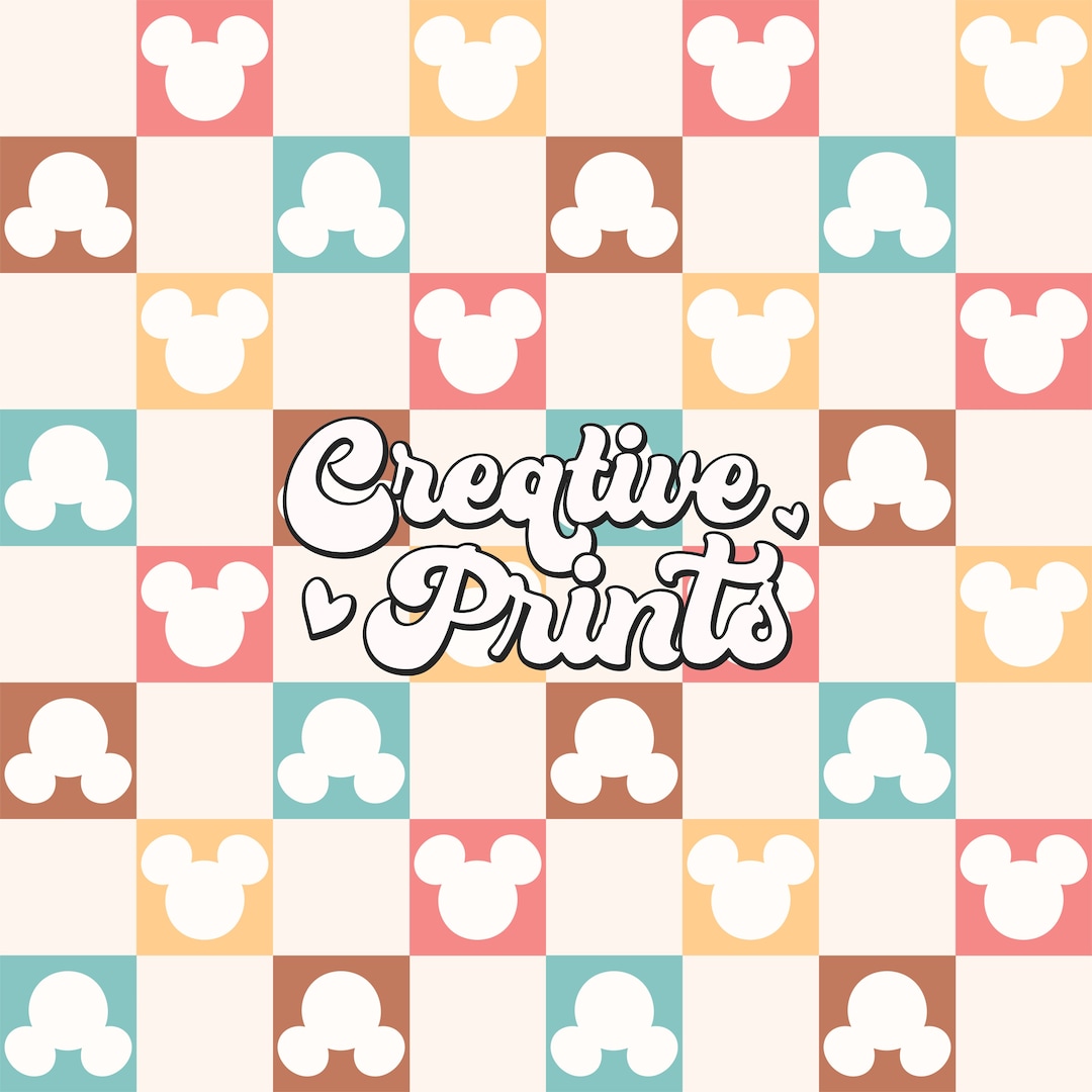 Mouse Check Pattern, Checkerboard Seamless Pattern, Mouse Seamless File ...