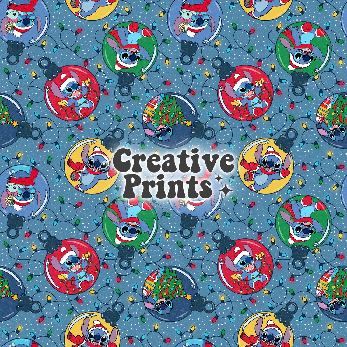 Christmas Stitch Seamless Pattern Christmas Repeat Pattern - Etsy