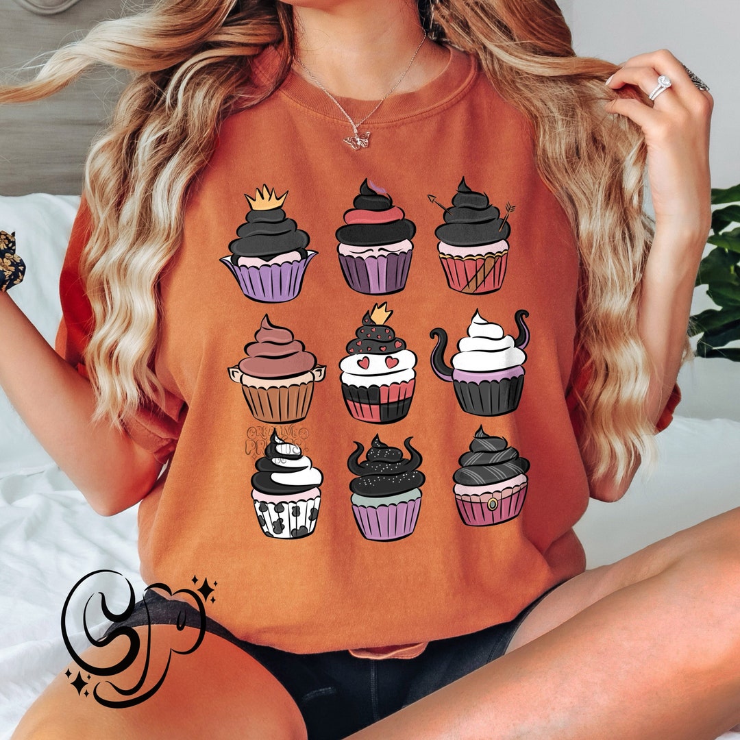 Villain Cupcakes PNG, Halloween Sublimation Png for Tshirts - Etsy