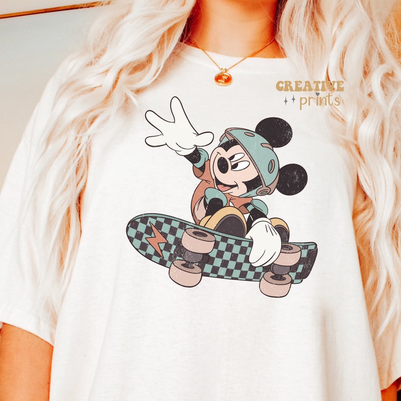 Mouse Skateboard Sublimation Design PNG Sublimation Png for - Etsy