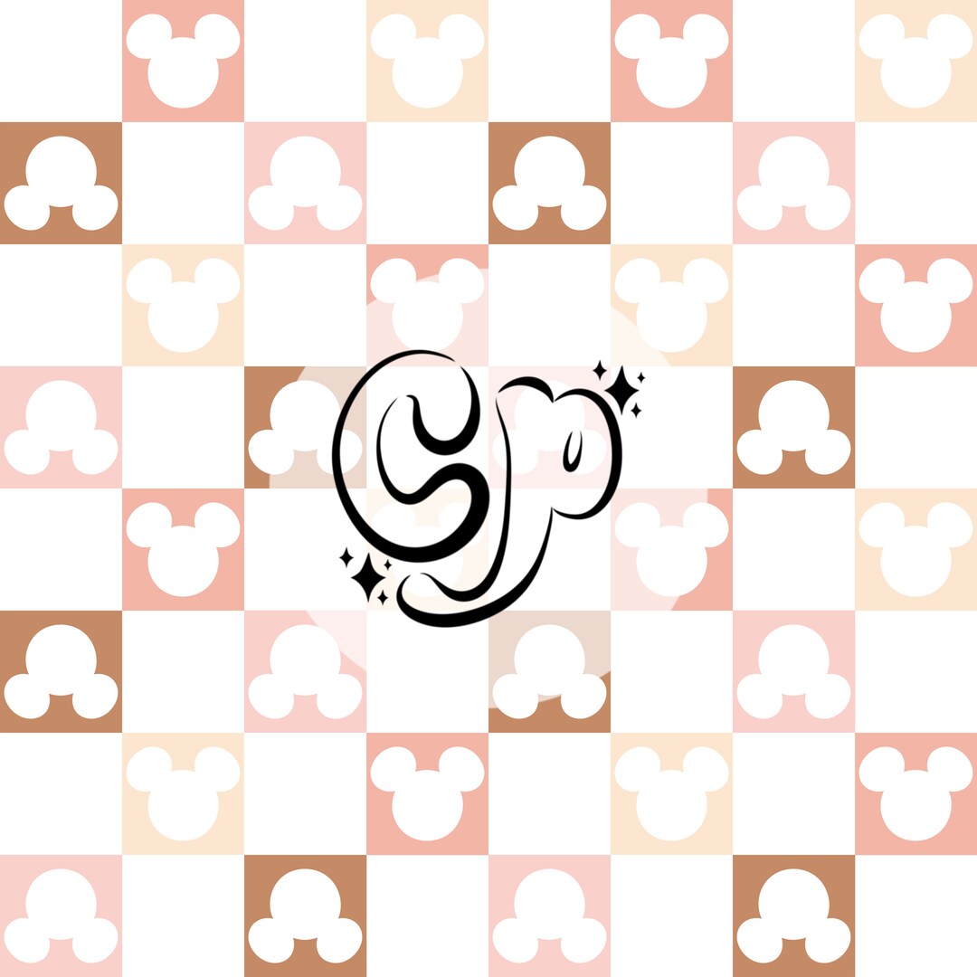 Muted Mouse Check Pattern, Checkerboard Seamless Pattern, Mouse ...