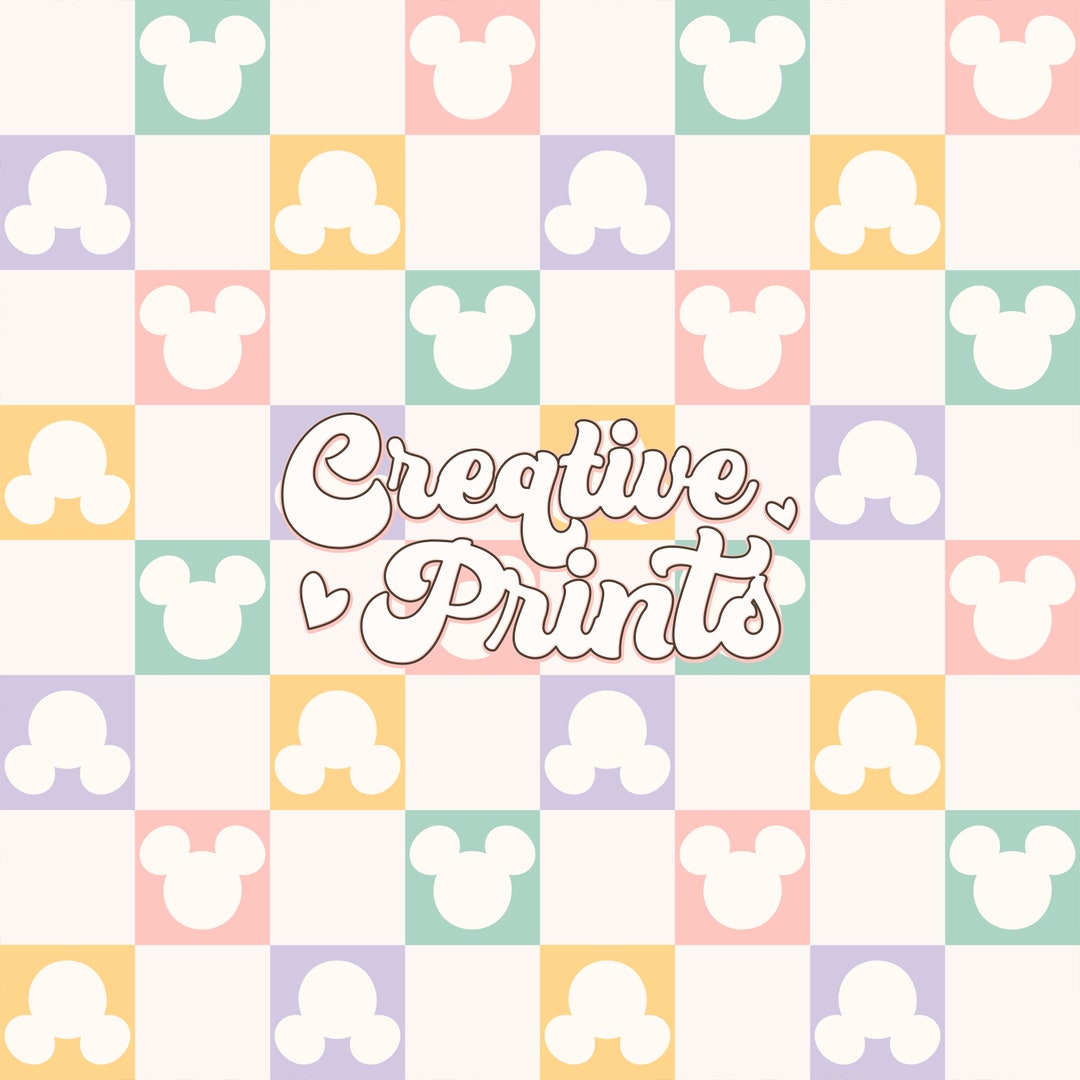 Mouse Check Pattern, Checkerboard Seamless Pattern, Mouse Seamless File ...