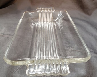 Vintage Glass Tray | Etsy
