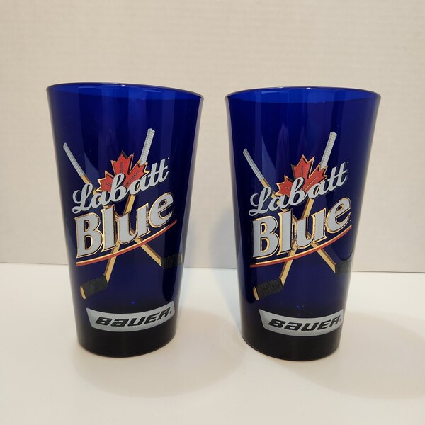 Labatt Blue Pint Glass - Etsy