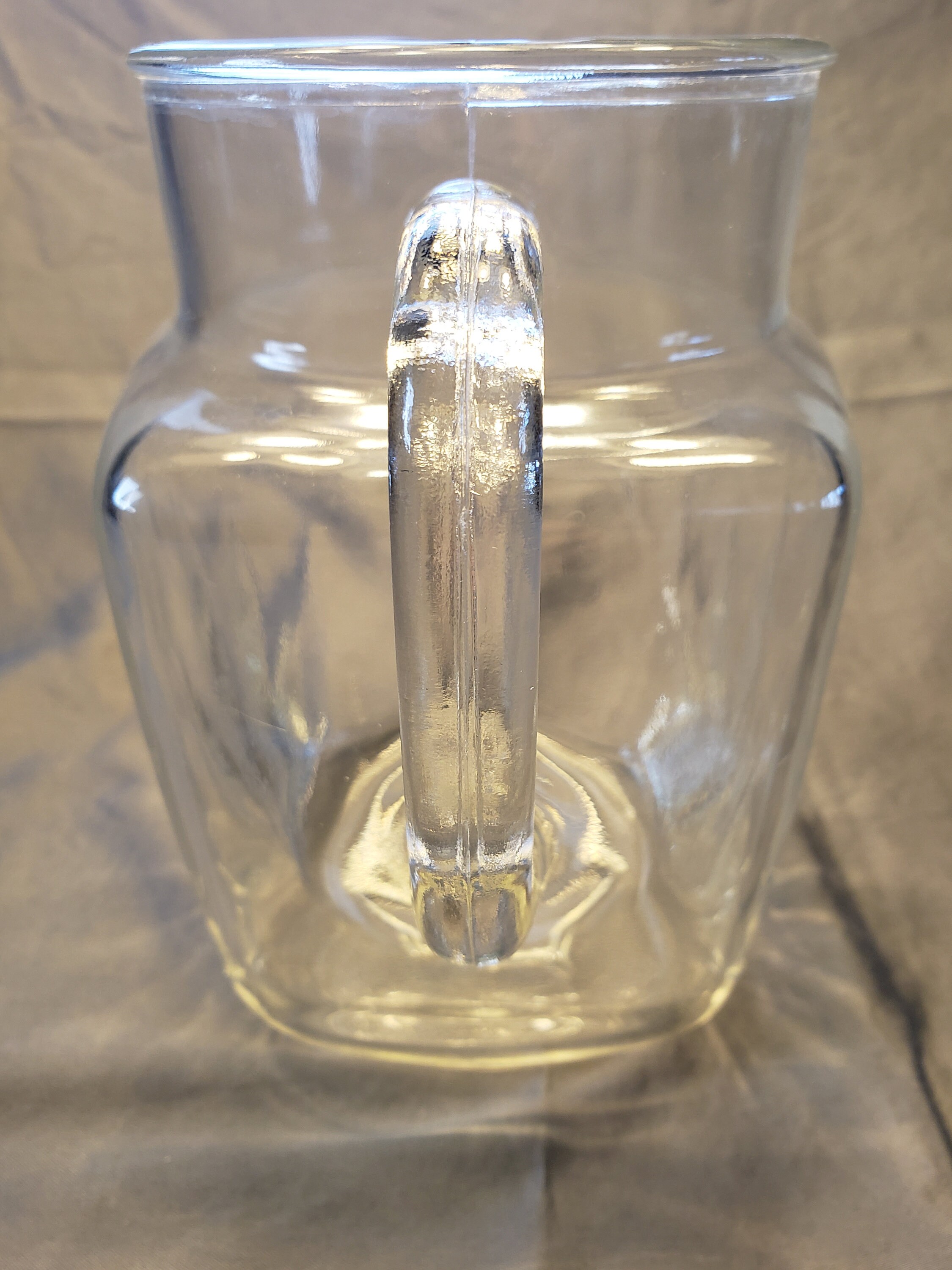Federal Glass Star Beverage Pitcher Mid Century - Etsy