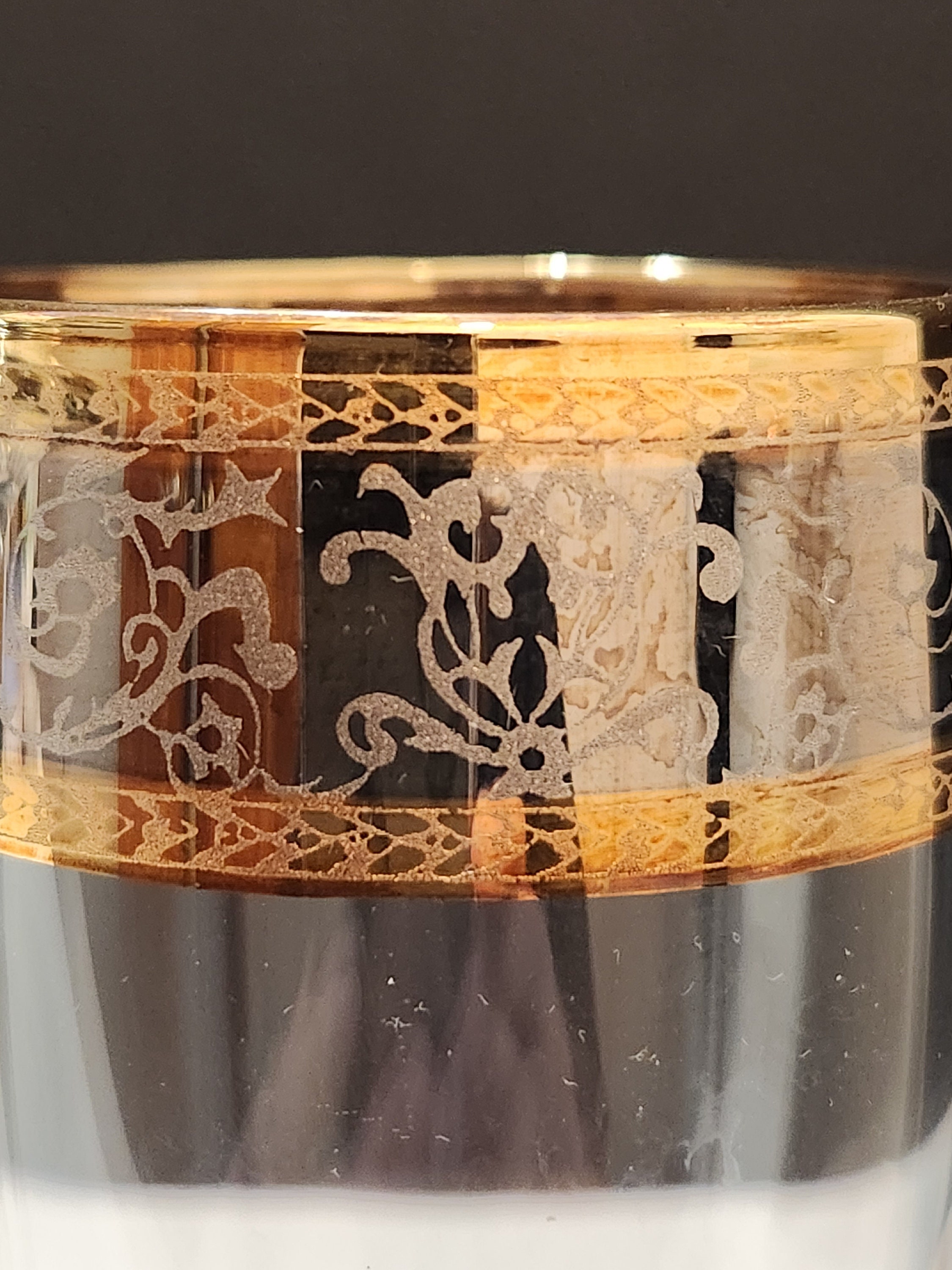 Baroque 24k Gold & Platinum Crystal Champagne Flutes Set of 4 - Etsy