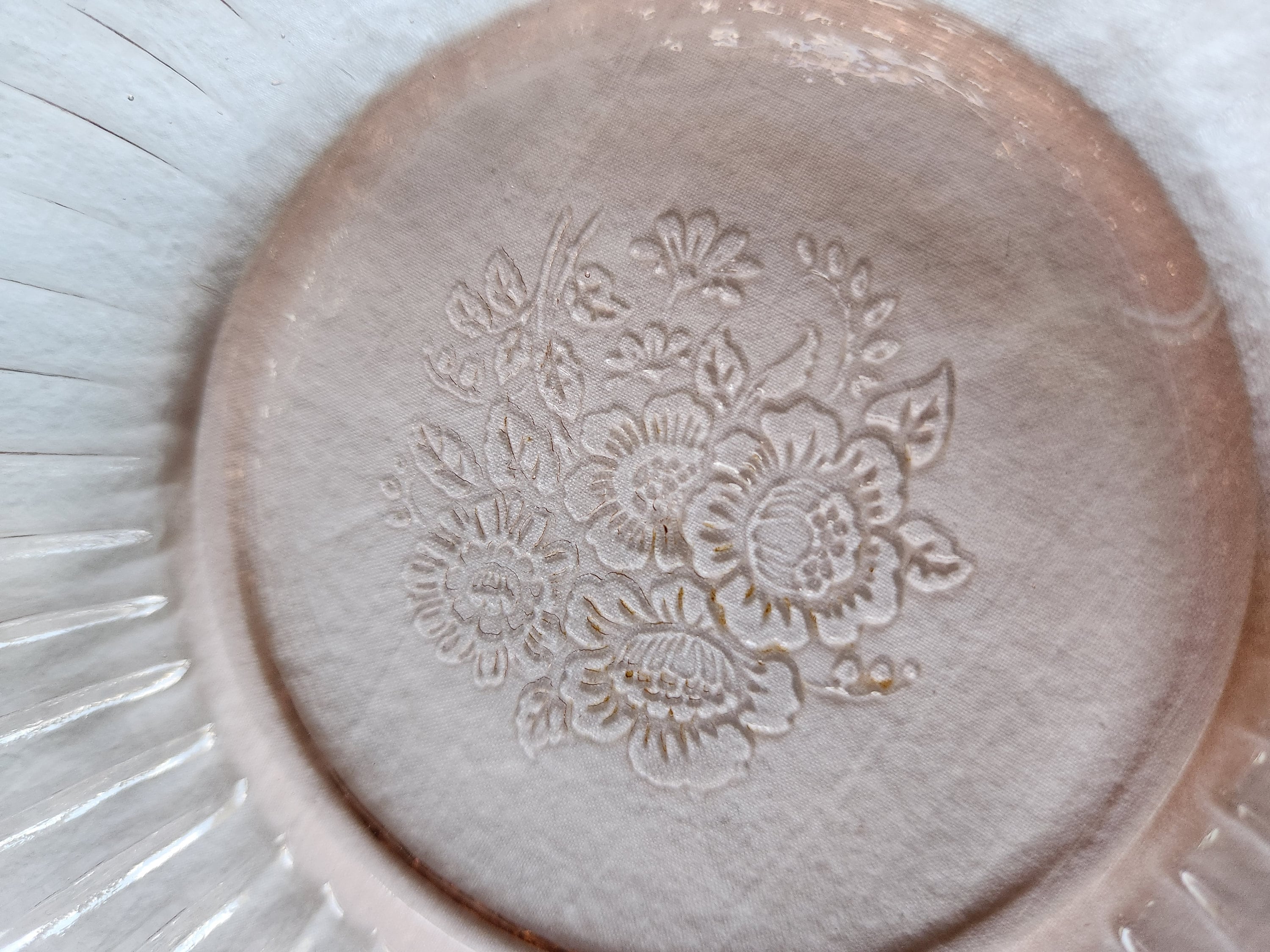 Mayfair Open Rose Pattern Pink Depression Glass Small Round Vegetable ...