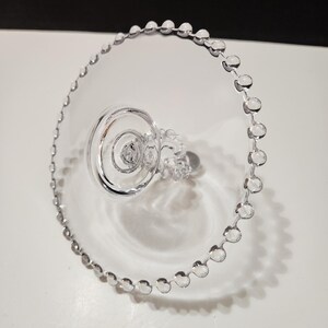 Imperial Candlewick Lemon Server With Center Beaded Glass Handle - Etsy